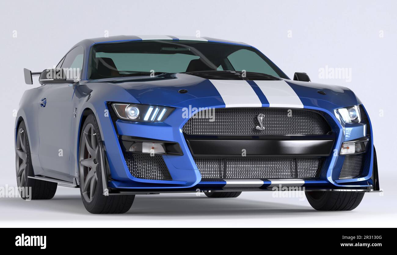 the legendary american muscle car:Ford Mustang Shelby Stock Photo - Alamy