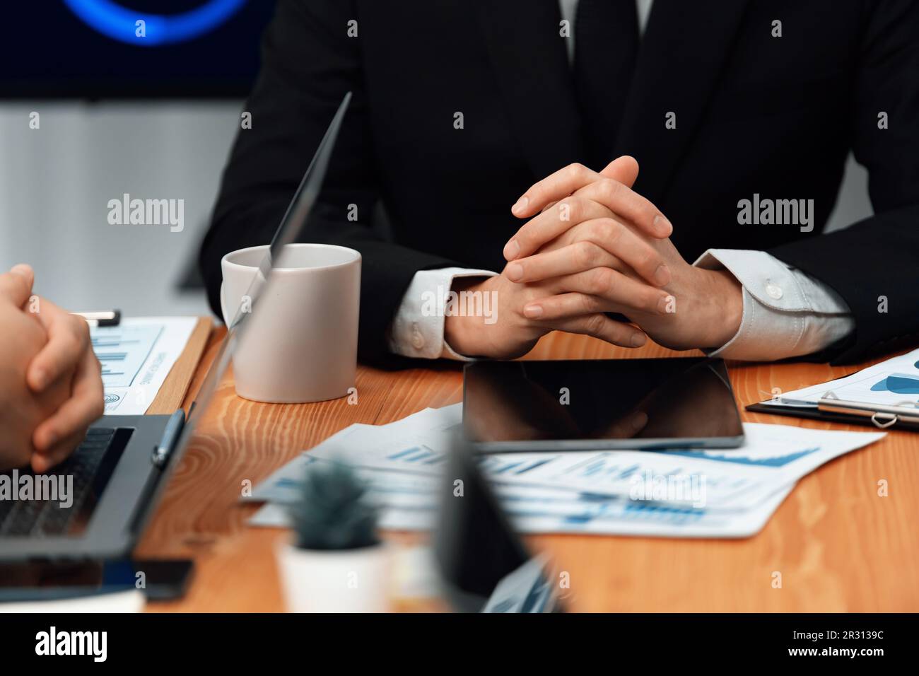 Planning table sitting document authority hi-res stock photography and ...