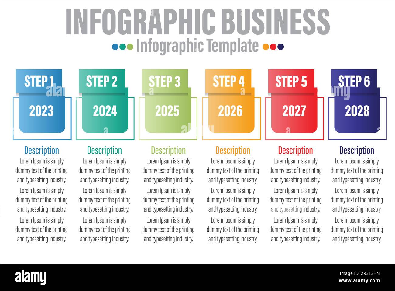 Simple Infographic Templates Vector Collection