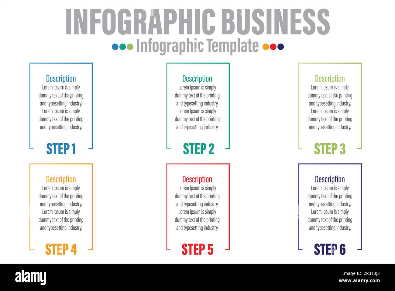 Infographic template. 6 Step timeline journey, Flat simple infographics ... Infographic template. 6 Step timeline journey, Flat simple infographics ...