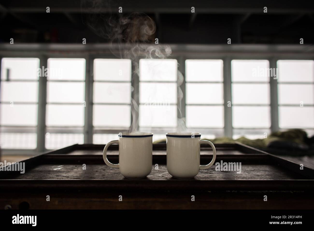 Coffee for Two Stock Photo - Alamy