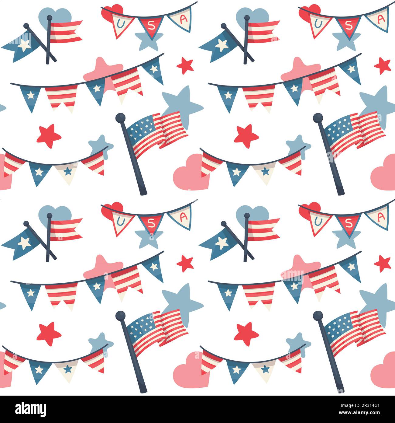 4th of July, Independence Day of the United States of America ...