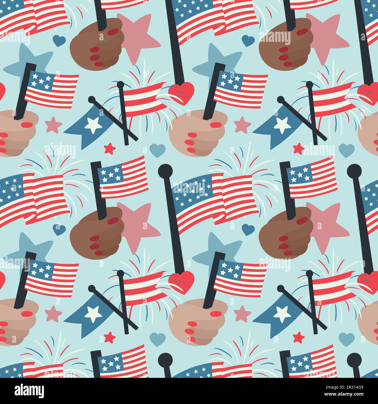 4th of July, Independence Day of the United States of America ...