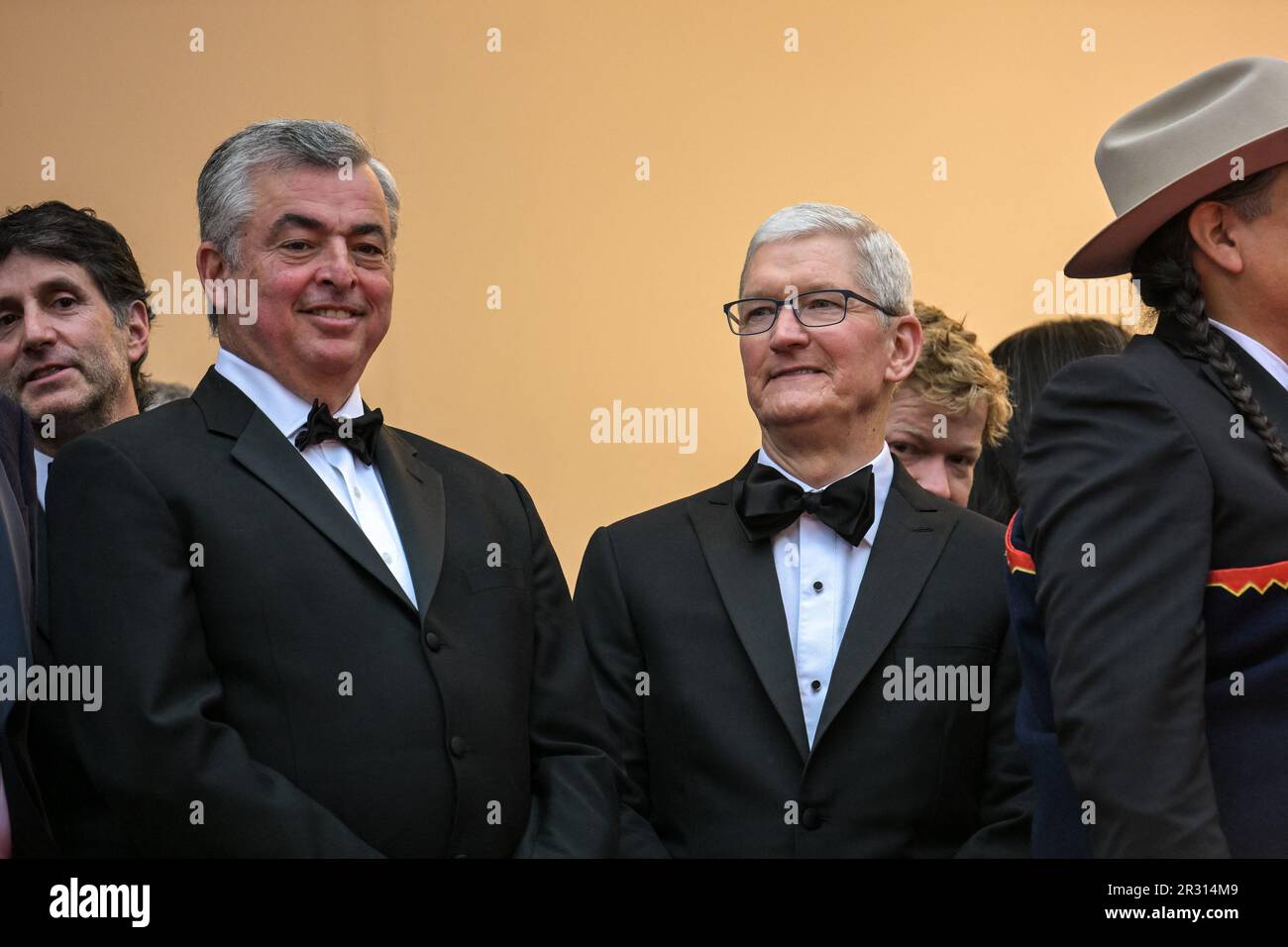 Cannes, France. 20th May, 2023. L-R : Apple Computer Vice President ...