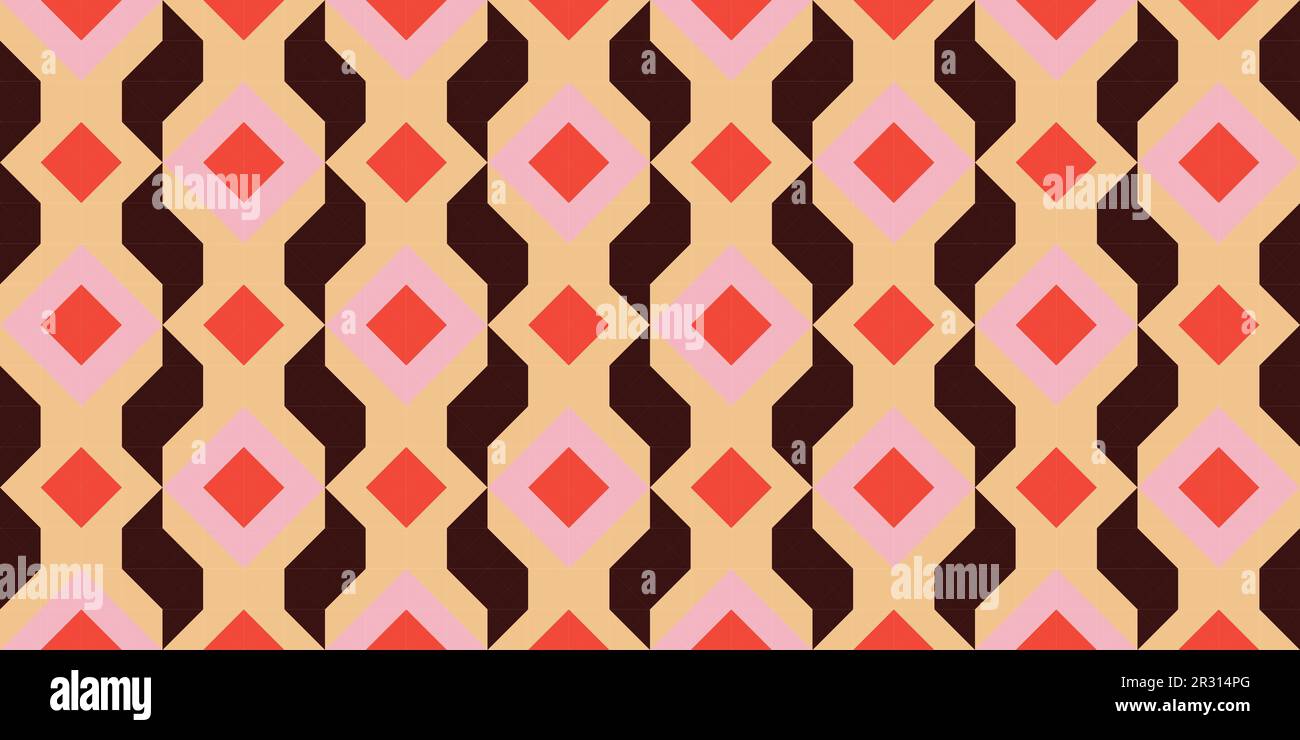 Naive playful abstract shapes seamless pattern. vector backgrounds in ...