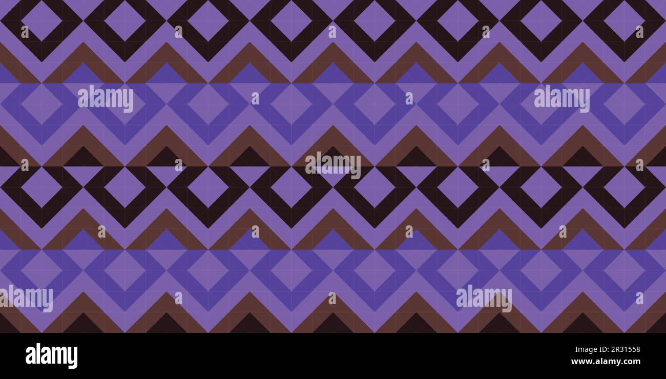 Chevron Background With Initials D