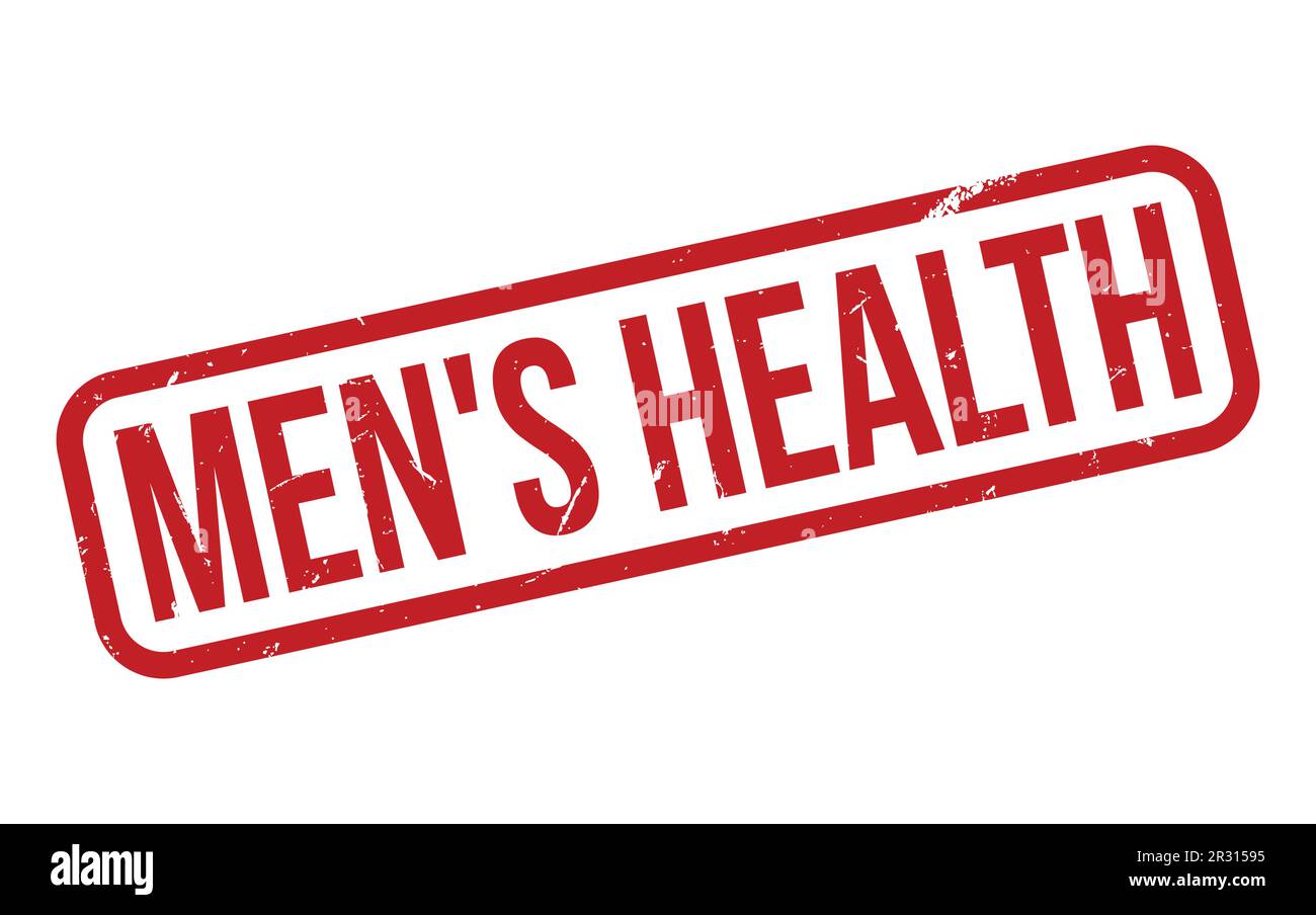 Men’s Health Rubber Stamp Seal Vector Stock Vector Image & Art - Alamy