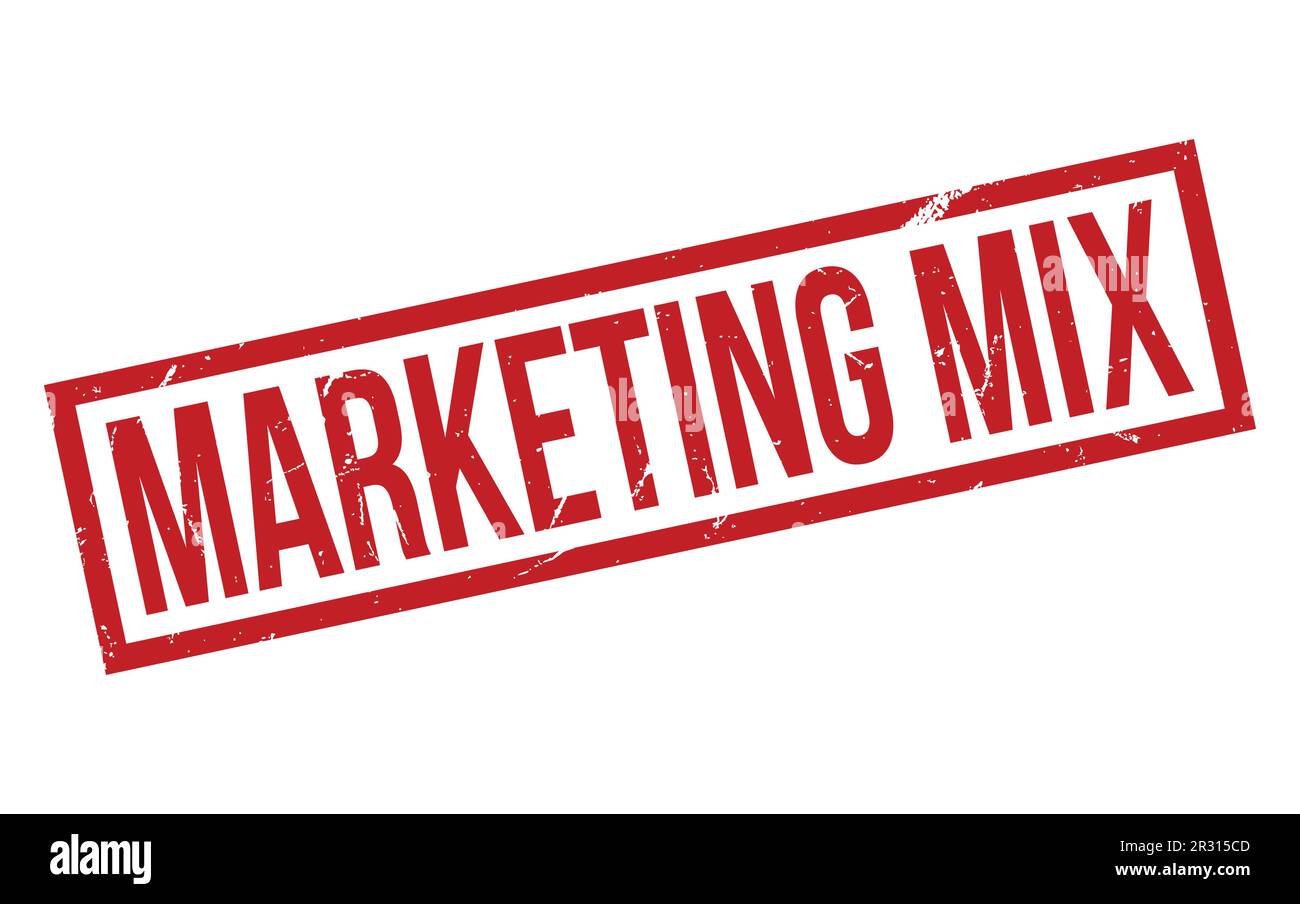 Marketing Mix Rubber Stamp Seal Vector Stock Vector Image & Art - Alamy