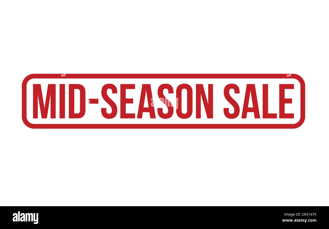 Mid season sale sign hi-res stock photography and images - Alamy