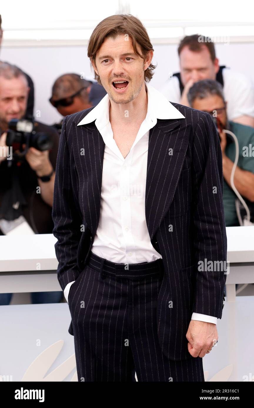 Cannes, France. 22nd May, 2023. Sam Riley beim Photocall zum Kinofilm ...
