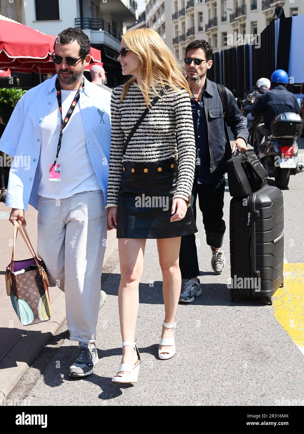Cannes, France. 22nd May, 2023. 76th Cannes Film Festival 2023, day 7 ...