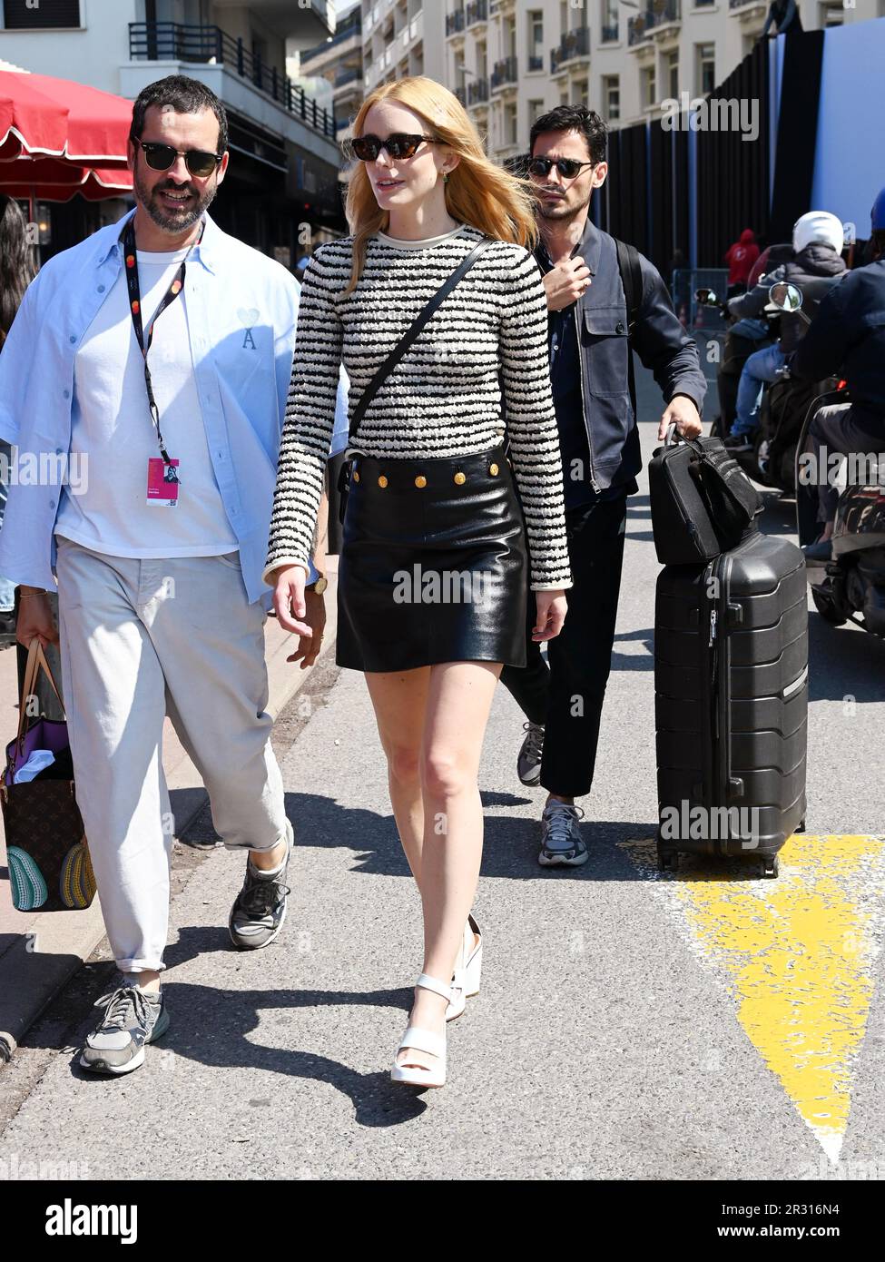Cannes, France. 22nd May, 2023. 76th Cannes Film Festival 2023, day 7 ...