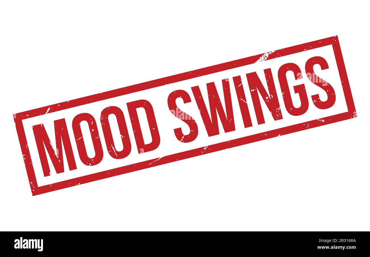 Mood Swings Rubber Stamp Seal Vector Stock Vector Image & Art - Alamy