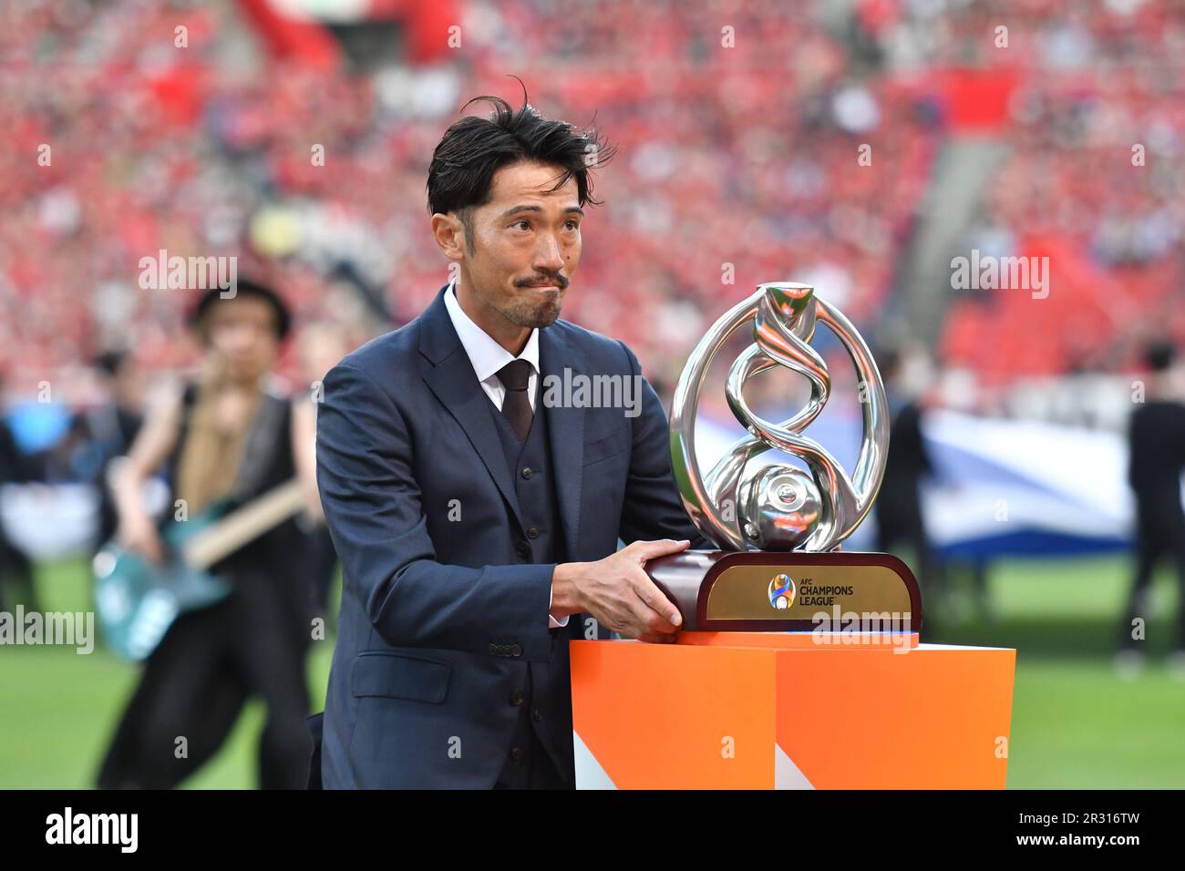 Saitama, Japan. 6th May, 2023. Former Urawa Reds player Yuki Abe ...