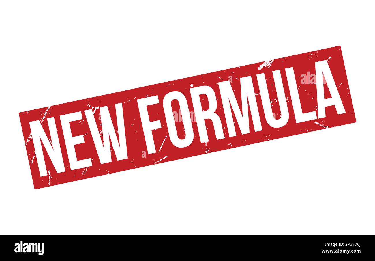 New Formula Rubber Stamp Seal Vector Stock Vector Image & Art - Alamy
