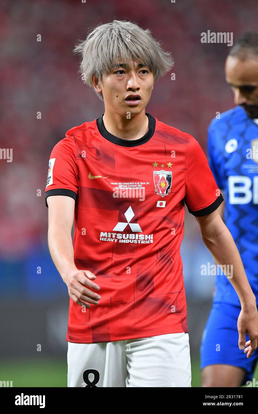 Saitama, Japan. 6th May, 2023. Urawa Reds' Yoshio Koizumi during the AFC Champions League Final ...