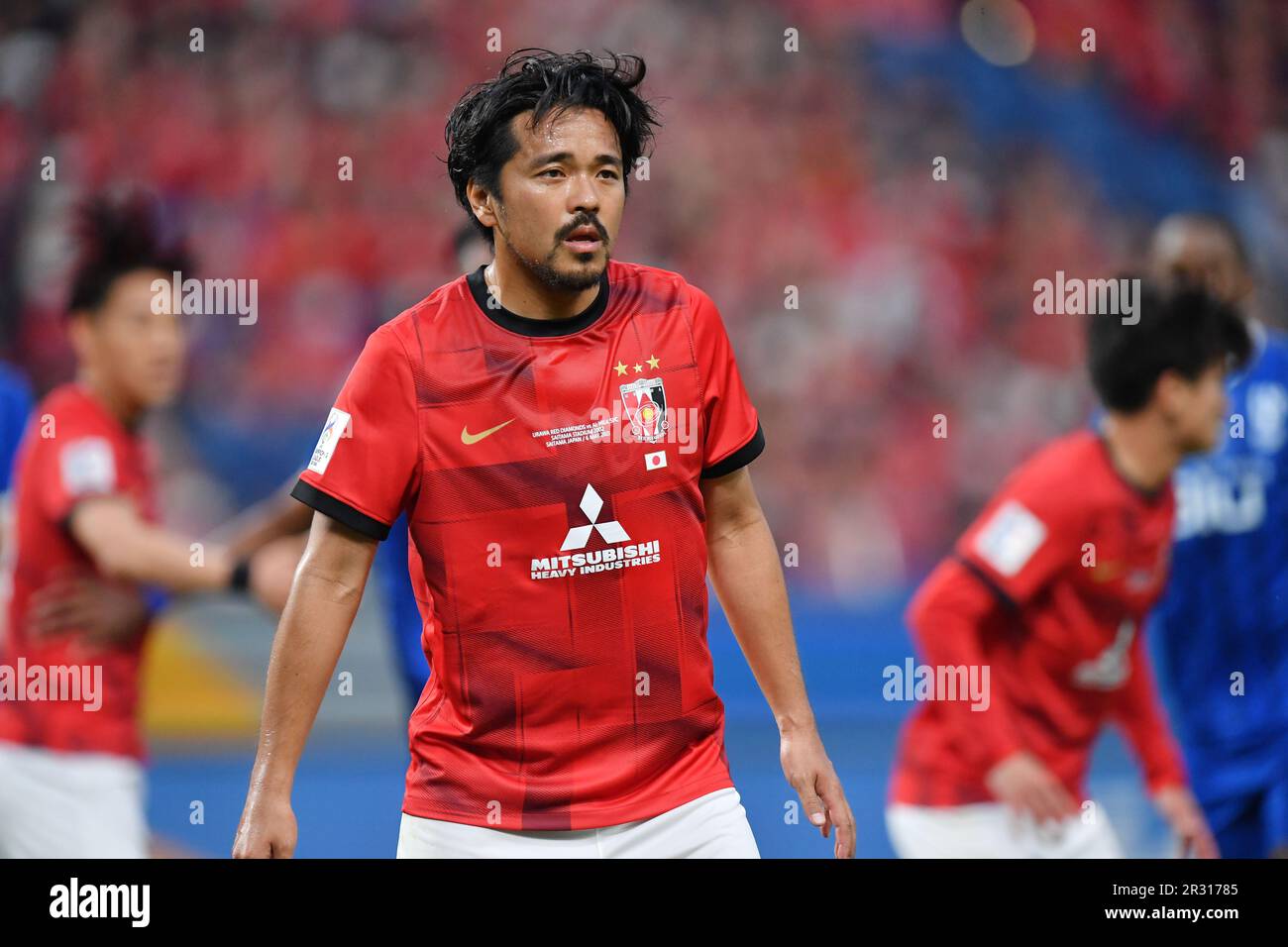 Saitama, Japan. 6th May, 2023. Urawa Reds' Shinzo Koroki during the AFC ...