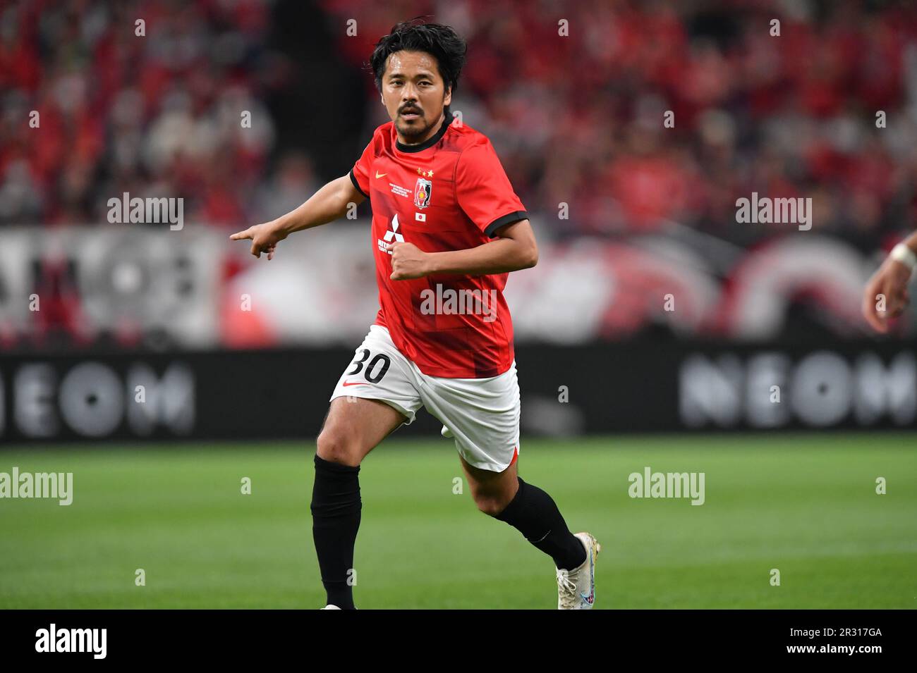 Saitama, Japan. 6th May, 2023. Urawa Reds' Shinzo Koroki during the AFC ...