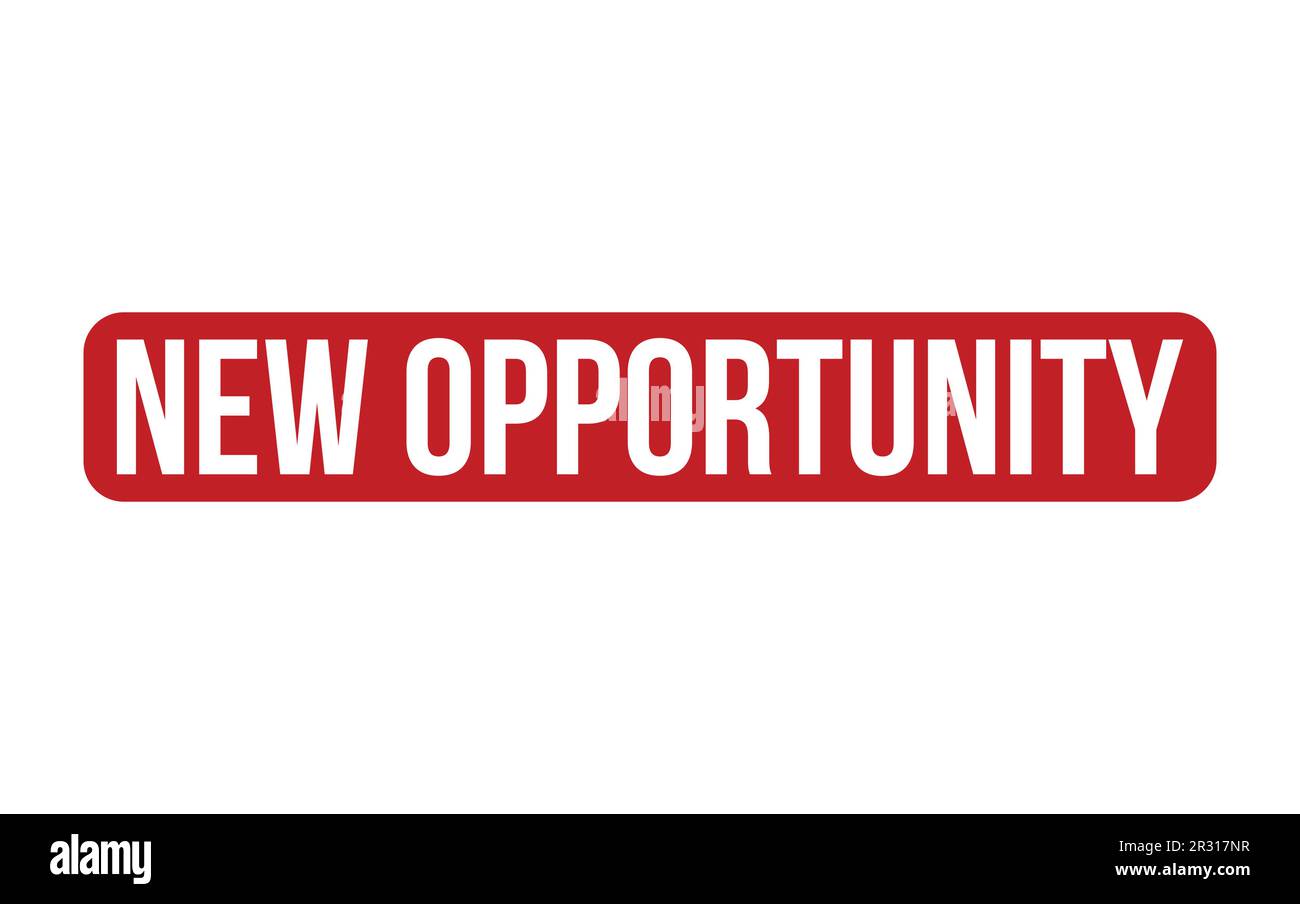 New Opportunity rubber grunge stamp seal vector Stock Vector Image ...