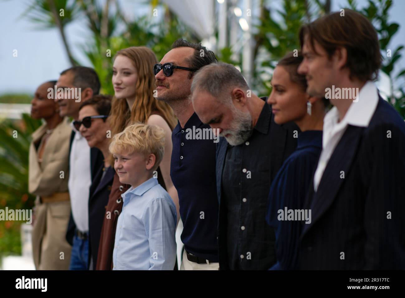 Mina Andala, from left, Amr Waked, producer Gabrielle Tana, Junia Rees ...