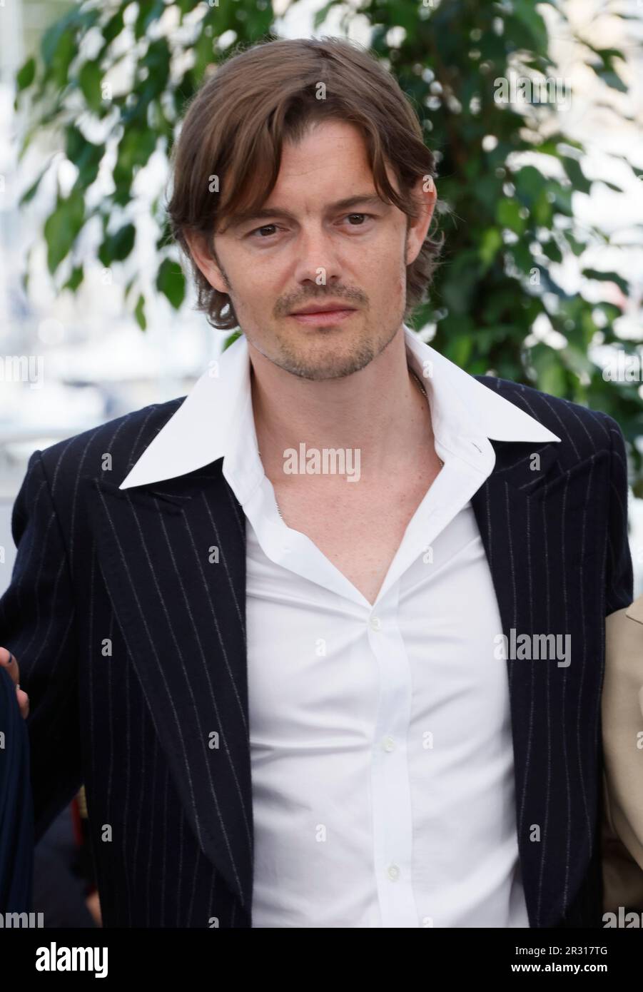 Sam Riley poses for photographers at the photo call for the film ...