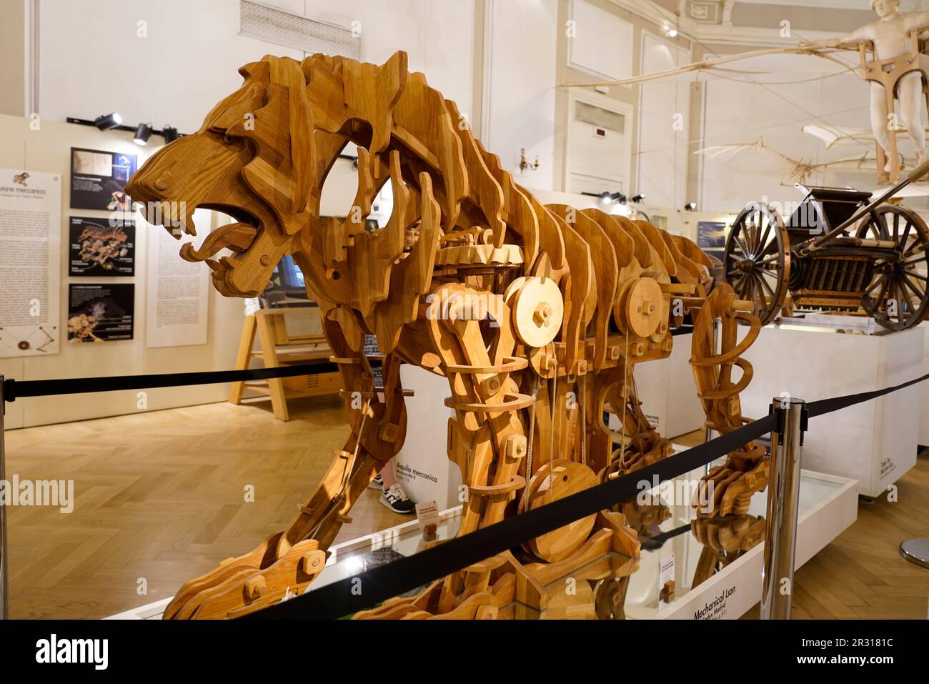 Mechanical Lion, The World of Leonardo da Vinci Museum, Milan, Lombardy ...