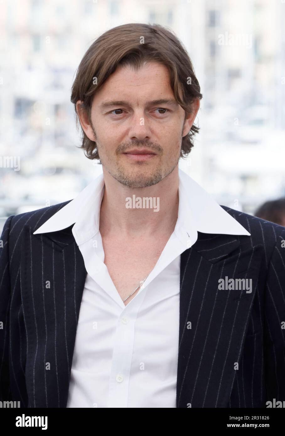 Sam Riley poses for photographers at the photo call for the film ...