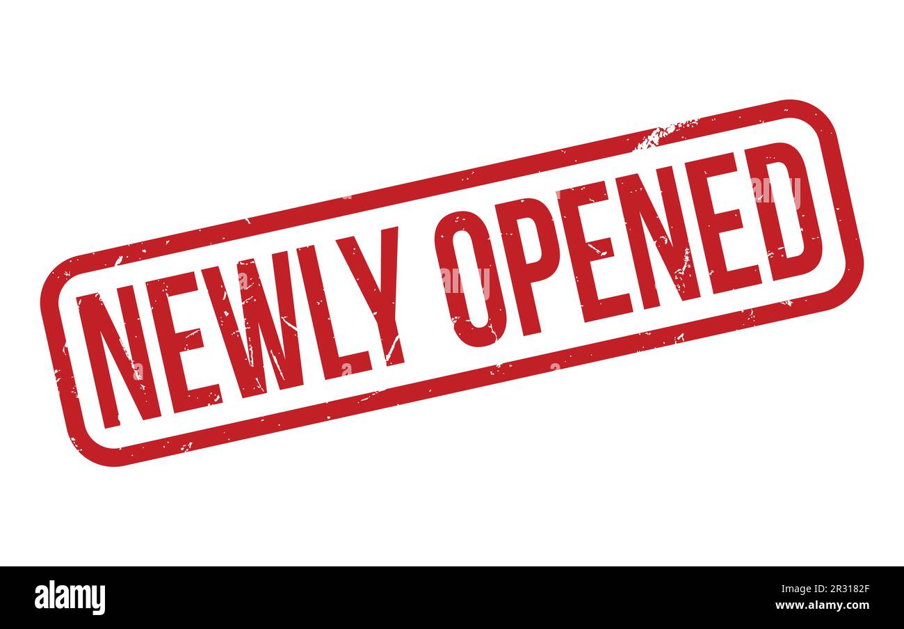 Newly Opened Rubber Stamp Seal Vector Stock Vector Image & Art - Alamy