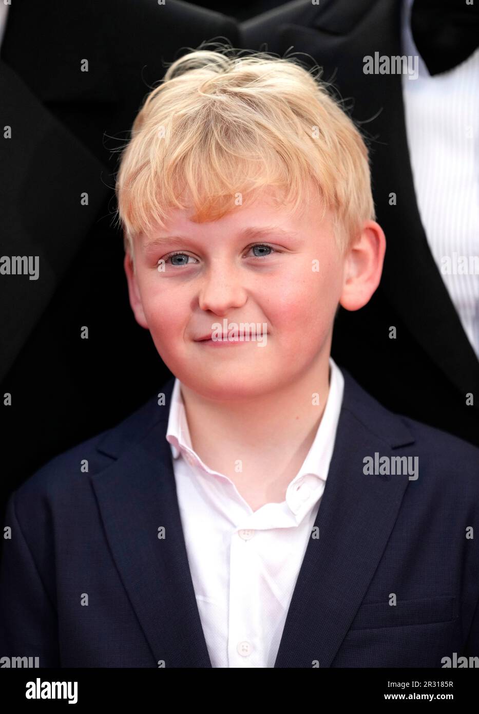 Patrick Buckley poses for photographers upon arrival at the premiere of the film 'Firebrand' at ...