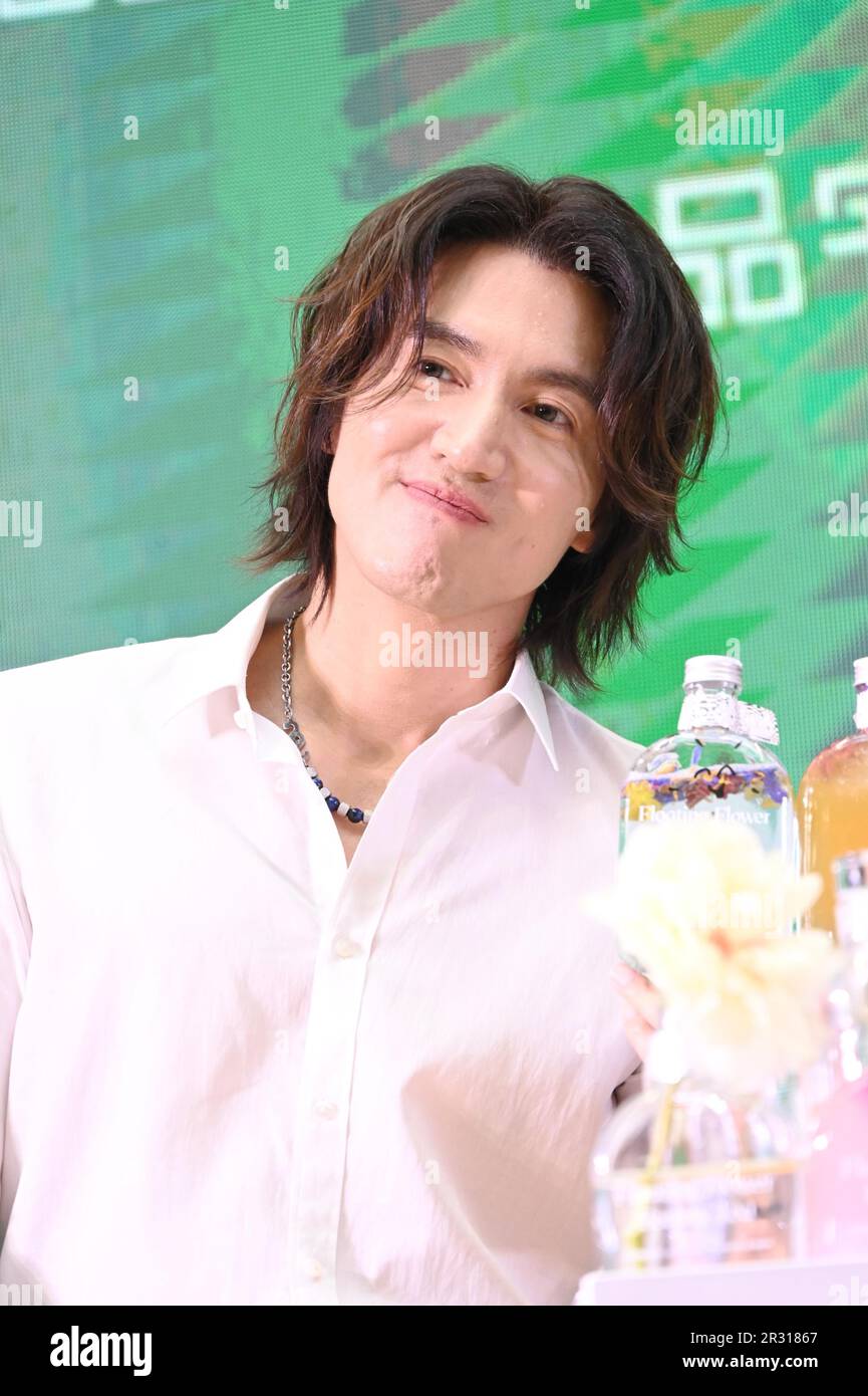 Taiwanese actor, model and singer Jerry Yan attended activity in Shanghai, China. 21st May, 2023 ...
