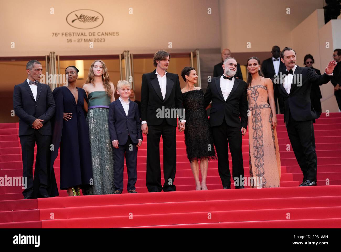 Amr Waked, from left, Mina Andala, Junia Rees, Patrick Buckley, Sam ...