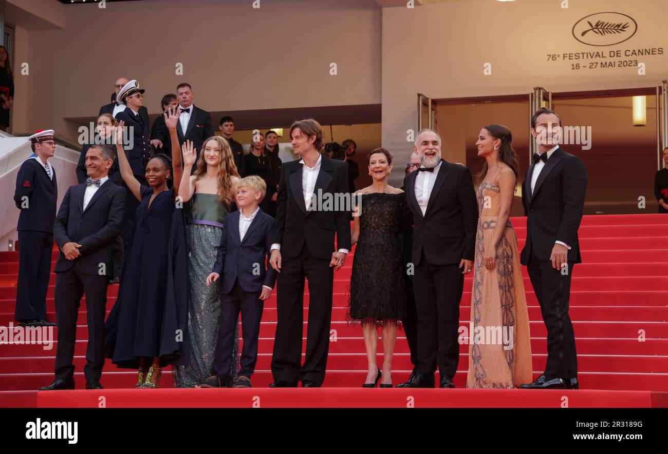 Amr Waked, from left, Mina Andala, Junia Rees, Patrick Buckley, Sam ...