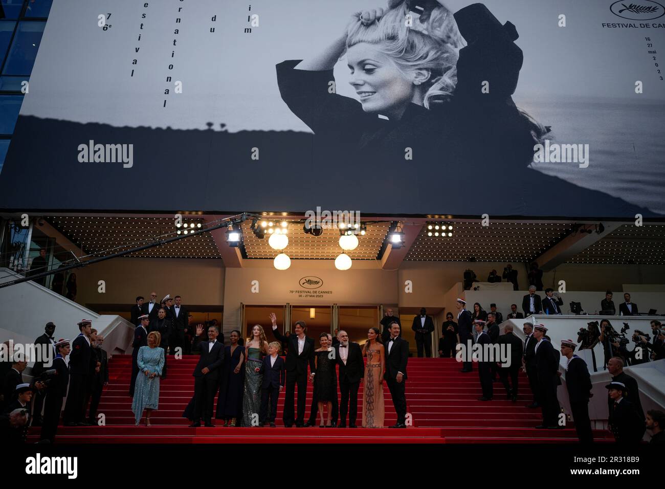 Amr Waked, from left, Mina Andala, Junia Rees, Patrick Buckley, Sam ...