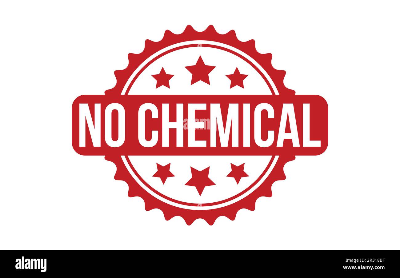 Red No Chemical Rubber Stamp Seal Vector Stock Vector Image & Art - Alamy