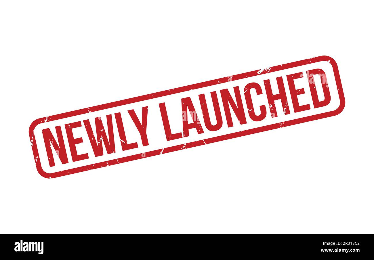 Newly Launched Rubber Stamp Seal Vector Stock Vector Image & Art - Alamy