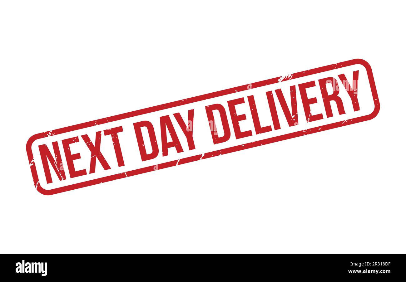 Next day sticker Stock Vector Images - Alamy