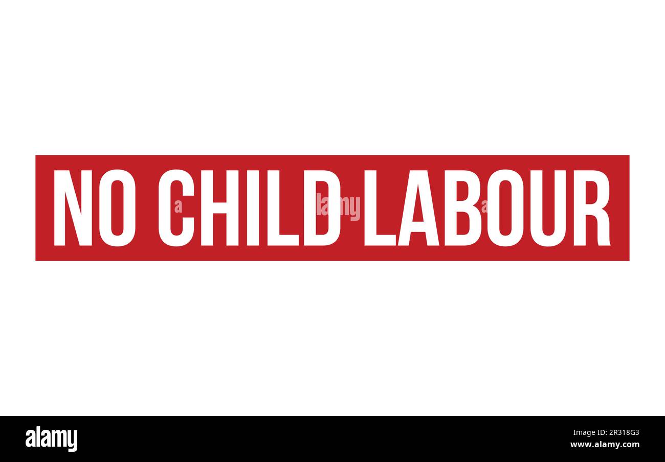 No child labour seal hi-res stock photography and images - Alamy
