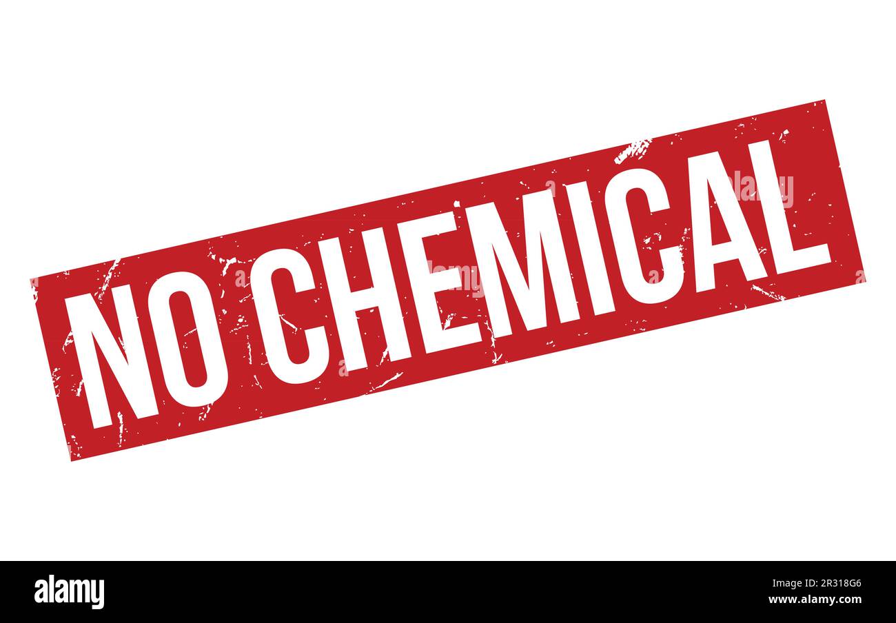 Red No Chemical Rubber Stamp Seal Vector Stock Vector Image & Art - Alamy