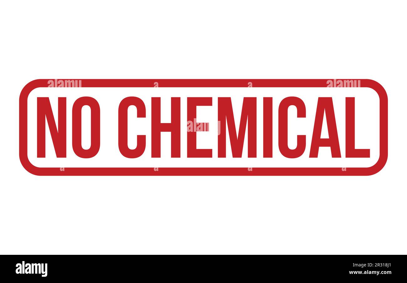 No Chemical Rubber Stamp Seal Vector Stock Vector Image & Art - Alamy