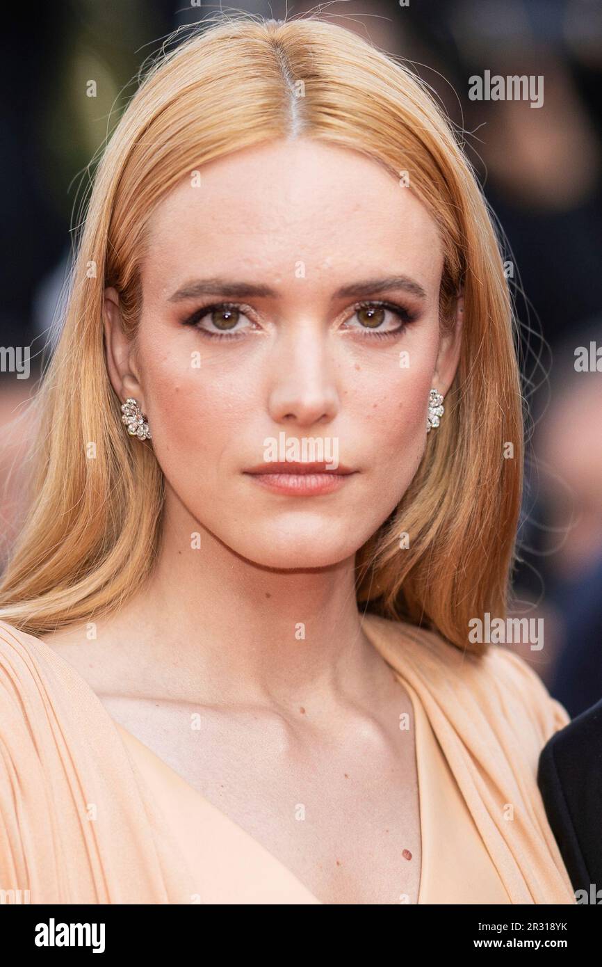 Stacy Martin poses for photographers upon arrival at the premiere of ...