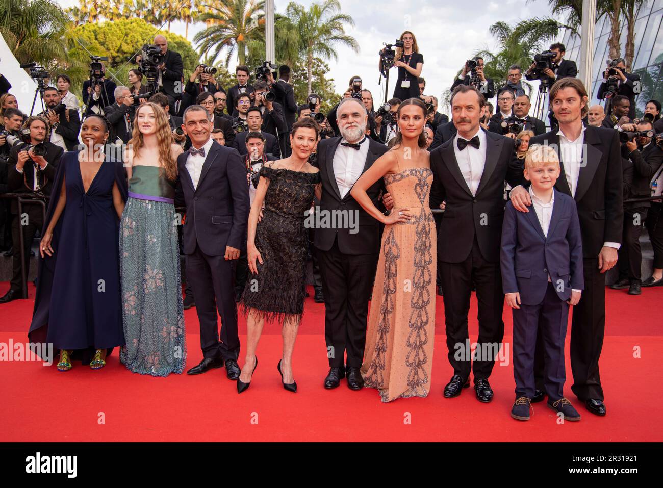 Sam Riley, Gabrielle Tana, Alicia Vikander, director Karim Ainouz, Jude ...