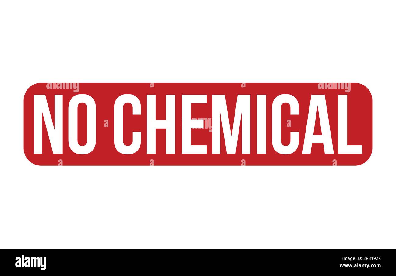 No Chemical Rubber Stamp Seal Vector Stock Vector Image & Art - Alamy