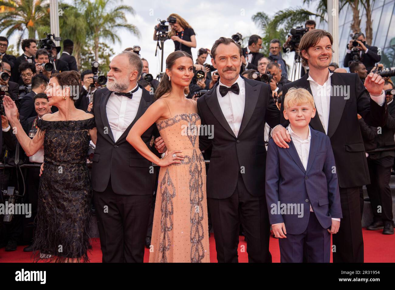 Sam Riley, Gabrielle Tana, Alicia Vikander, director Karim Ainouz, Jude ...