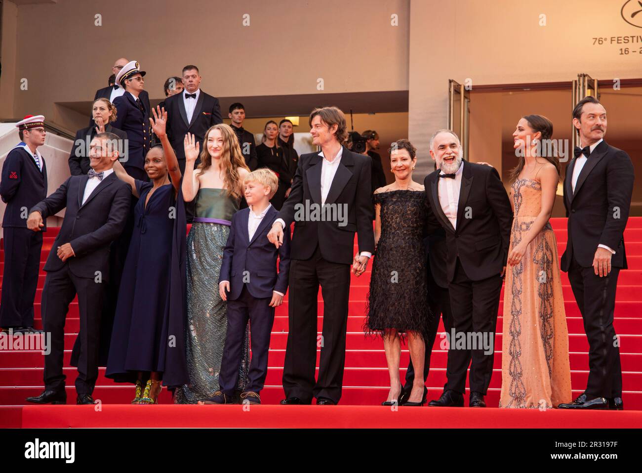 Sam Riley, Gabrielle Tana, Alicia Vikander, director Karim Ainouz, Jude ...