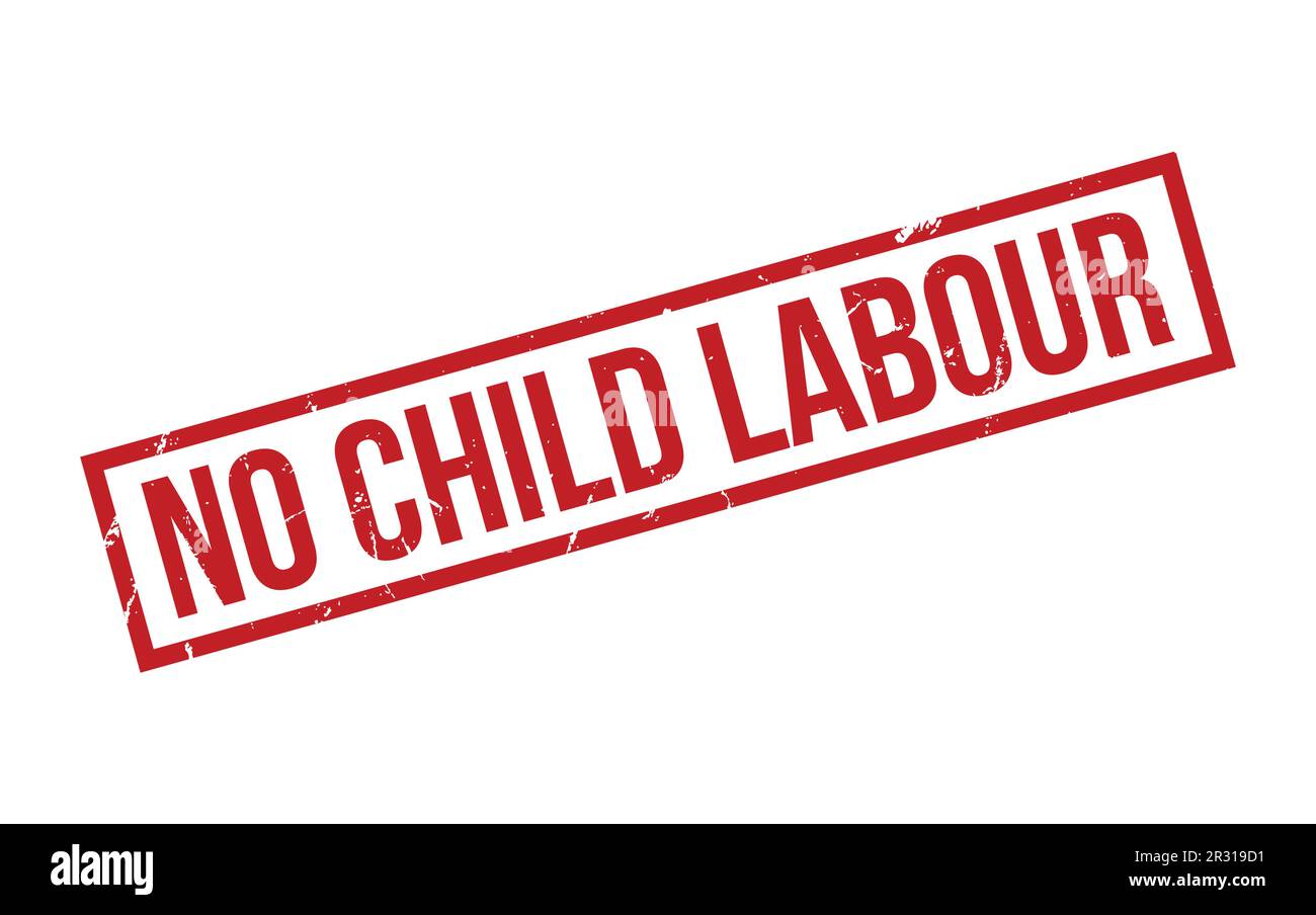 No child labour seal hi-res stock photography and images - Alamy