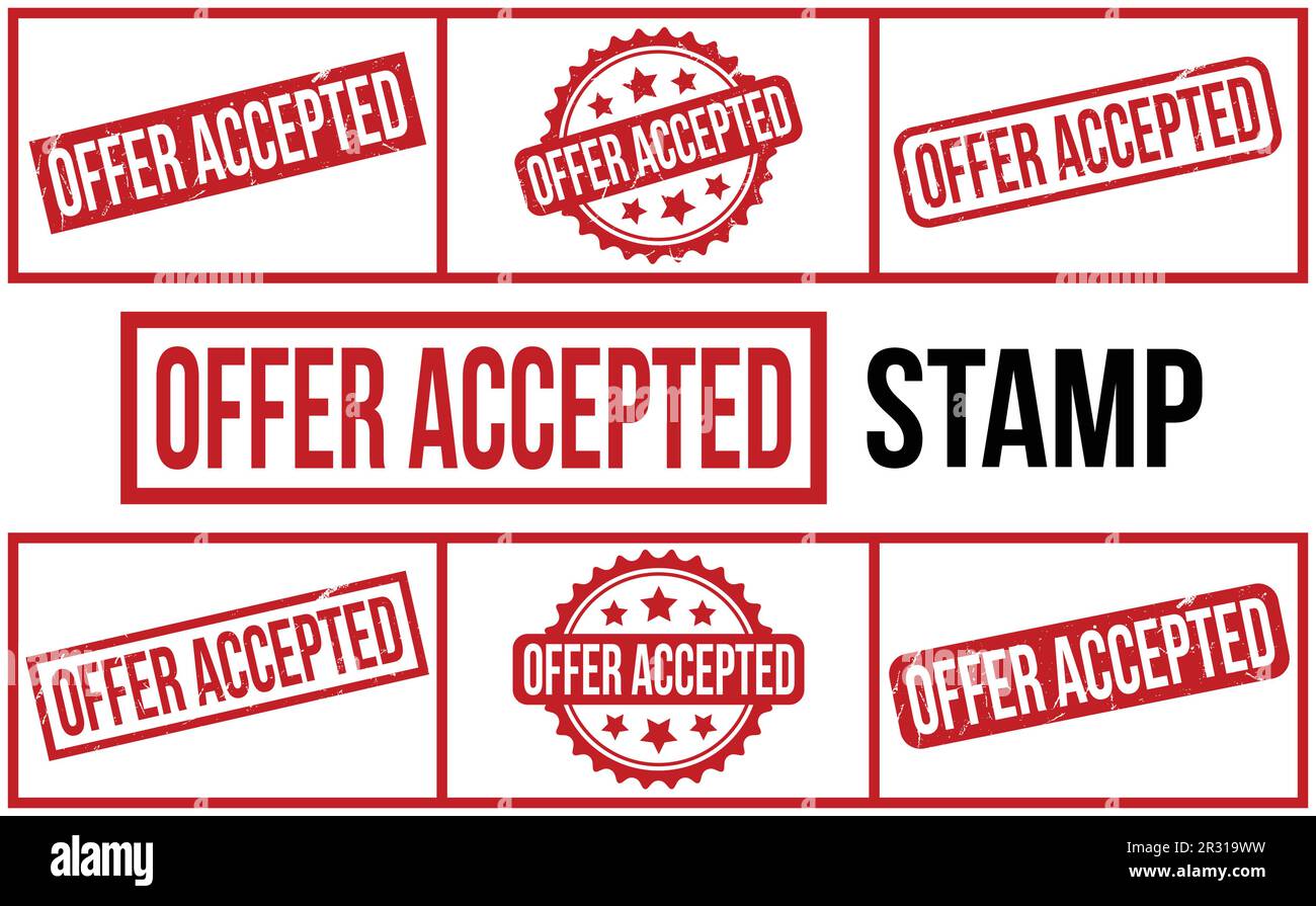 Offer accepted hi-res stock photography and images - Alamy