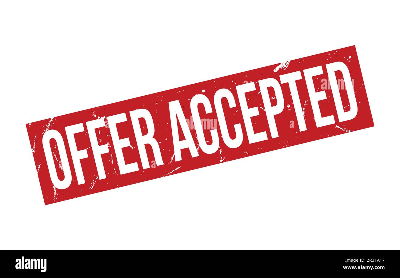 Offer accepted seal hi-res stock photography and images - Alamy