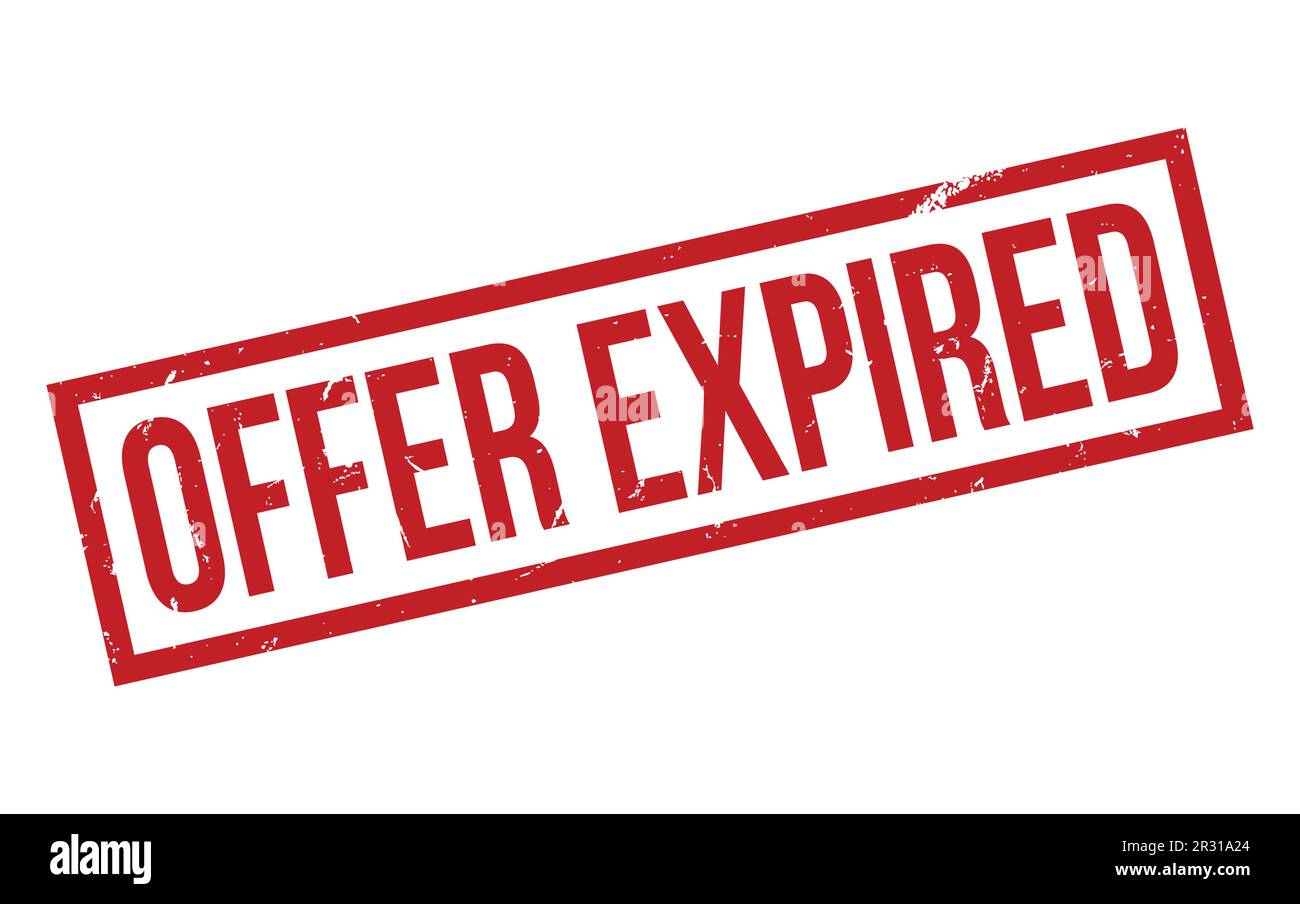 Offer Expired Clip Art