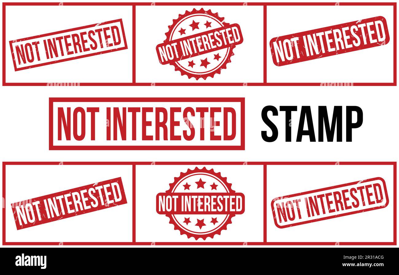 Interested rubber stamp hi-res stock photography and images - Alamy