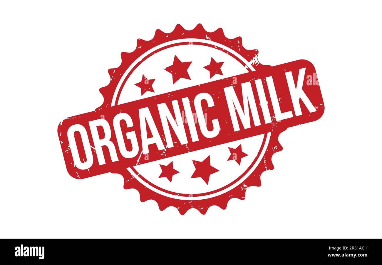 Organic Milk Rubber Stamp Seal Vector Stock Vector Image & Art - Alamy